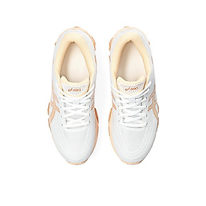 ASICS Women's Gel-Quantum 360 VII Sportstyle Shoes, 7.5, White/Apricot Crush