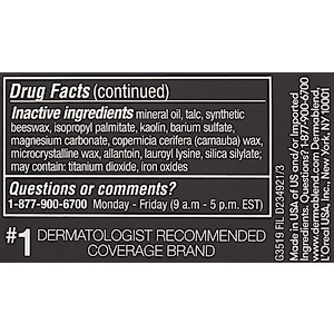 Dermablend Cover Creme Full Coverage Foundation with SPF 30, 35W Tawny Beige, 1 oz.