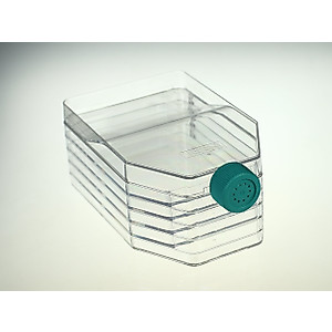 Nest Scientific 731002 5-Layer Polystyrene Cell Culture Flask, Vent Cap, Straight Neck, Tissue Culture Treated, Sterile, Clear, 1 per Pack, 8 per Case (Pack of 8)