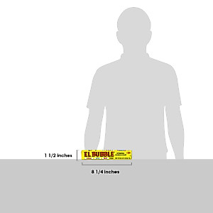 Dubble Bubble El Bubble Original Bubble Gum Cigars, Assorted Fruit Flavors, Box of 36