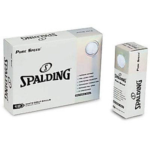 Spalding Pure Speed 12 Ball Pack - White