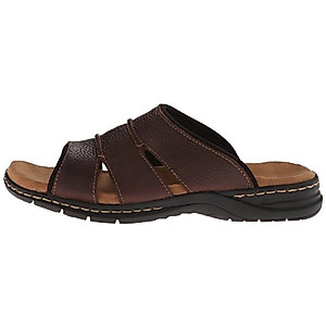 Dr. Scholl's Shoes mens Gordon sandal, Brown, 10 US