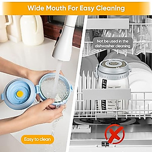 Sourdough Starter Kit, JAOBHAHY 35 OZ Sourdough Starter Jar with Lids, Reusable Sourdough Jar with Thermometer, Silicone Scraper, Cloth Cover and Bread Lame(1-Pack)