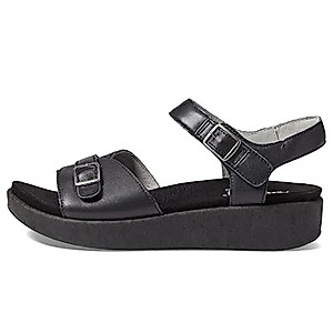 Alegria Women's Maryn Coal Platform Wedge Sandal 8-8.5 M US