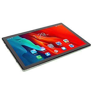 Honio Tablet, FHD Screen Support Fast Charging Support 4G Calls Dual Camera 10.1 Inch Tablet 100-240V 12 (US Plug)