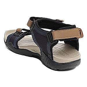 Paragon Stimulus Men/Women's Adjustable Strap with Arch Support Sandals (Beige, numeric_8)
