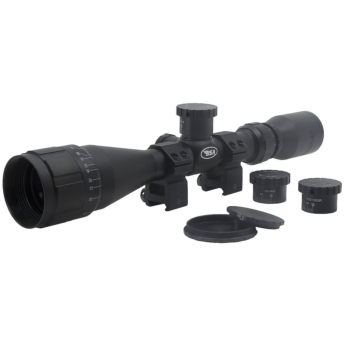 Gamo BSA Optics 270-39X40AOWRTB Sweet 270 AO 3X-9X 40mm Rifle Hunting Scope