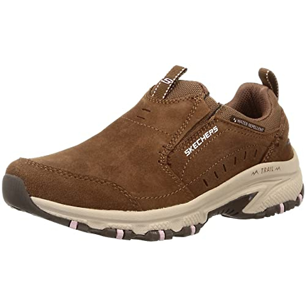 Skechers Sport Women's Women's Hillcrest Hiking Shoe, BRN =Brown, 7 Wide