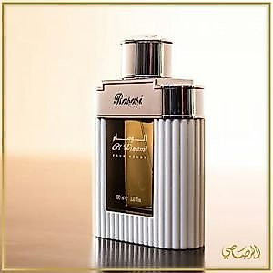 RASASI Al Wisam Day EDP for Men 100ML (3.40 oz) | Bold Oud Fragrance | Floral notes with an alluring mix of sandalwood, musk, and amber | Signature Arabian Perfumery Perfumes