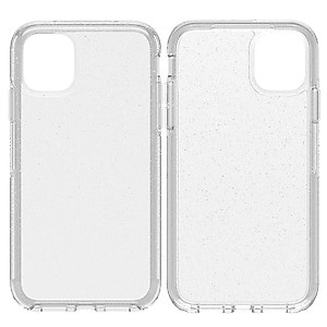 OtterBox iPhone 11 Symmetry Series Case - STARDUST (SILVER FLAKE/CLEAR), ultra-sleek, wireless charging compatible, raised edges protect camera & screen
