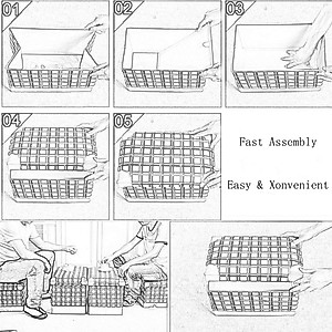 DANADESK Foldable Rectangular Storage Ottoman Footstool, Leather Shoes Bench Storage Bench Chest with Memory Foam seat Footrest Stool -Pink A M