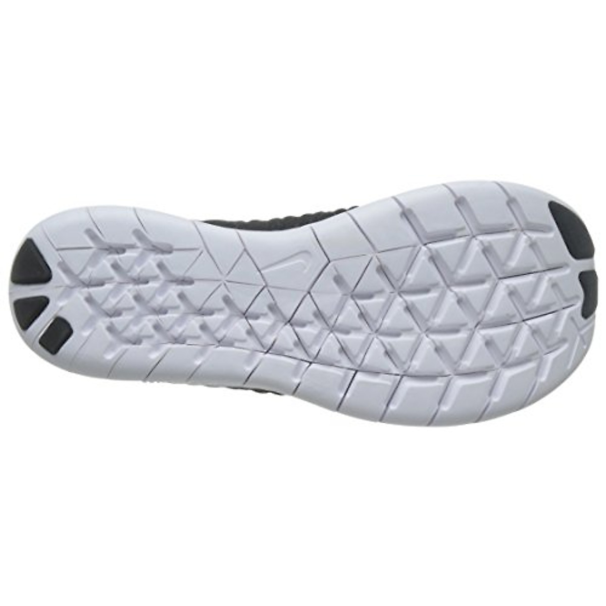 Nike Women's Free Running Motion Flyknit Shoes, Black/White - 9.5 B(M) US