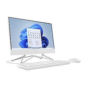 HP 22-DF 21.5-Inch Full HD WLED All-in-One PC Intel Celeron G5900T 4GB 256GB SSD Win 10