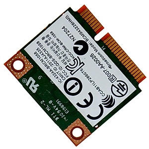 Deal4GO BCM943228HMB BCM43228 802.11n 300Mbps Dual Band Half Mini PCie Wireless WiFi Card w/BT 4.0 for H P 850 840 820 G1/745 G2/840 G3 ProBook 450 445 440 430 G2 666914-001