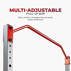 Sunny Health & Fitness PowerVersa Series All-In-One Strength Training Squat Rack And Bench Power Cage - SF-XF921041