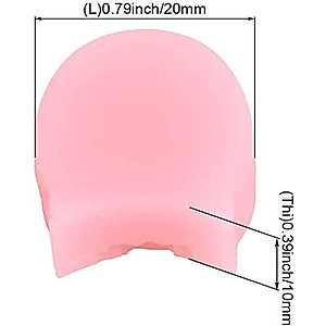 Jiayouy 5 Pcs Soft Silicone Clarinet Oboe Thumb Rest Cushion Protector 5 Color