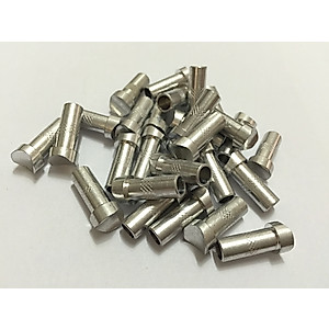 JIEXI HWYP 8850 Glass Fiber Arrow Nocks Aluminum Crossbow Arrow Nocks OD 6.5mm Pack of 50