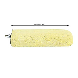 Grinding Teeth Stone Hamster Grinding Stone Chew Toy Squirrel Hamster Calcium Teeth Mouth Molar Grinding Stone Beak Stone Stand Platform