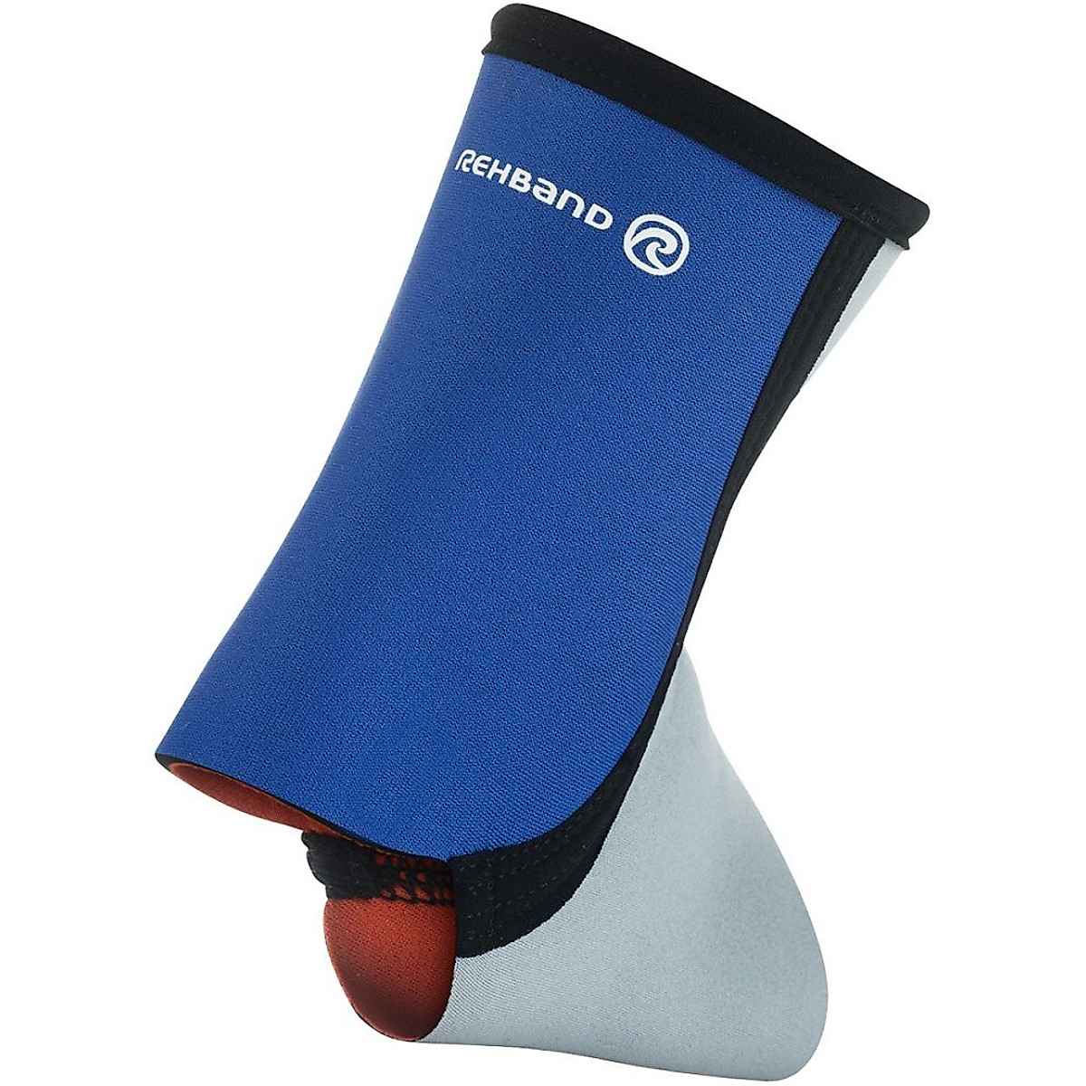 Rehband Basic Ankle Support - Medium - Foot Brace - Ankle Splint for Achilles Tendon Pain, Tendonitis Foot Support - Best Ankle Brace for Athletic Performance Boost, Support and Recovery