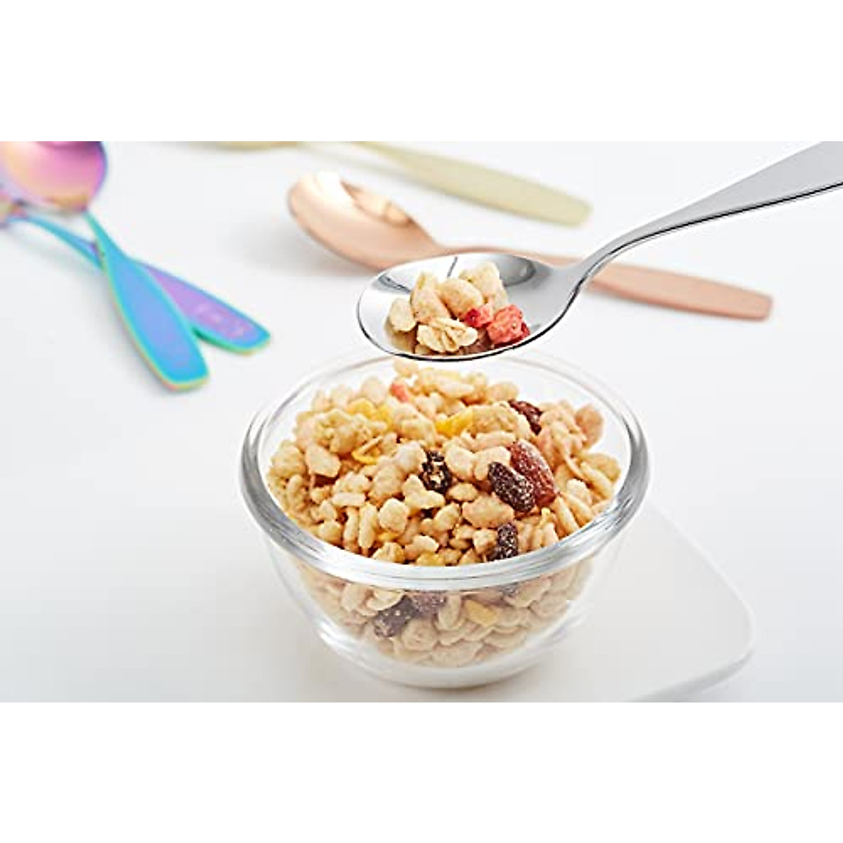 Exzact Children's Flatware Kids Silverware 6pcs Set - Toddler Utensils