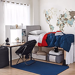 DormCo The Storage MAX - White Underbed Organizer With Wheels