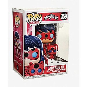 Funko POP! and Buddy: Miraculous Ladybug with Tikki Collectible Figure, Multicolor