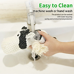 YYDSFEIOU Stuffed Dog Toys for Medium Dogs, Interactive Squeaky Dog Toys Chew Toy Durable Plush Dog Toys for Boredom and Stimulating Puppy Toys Pet Toys with Crinkle Paper for Small Medium Large Dogs