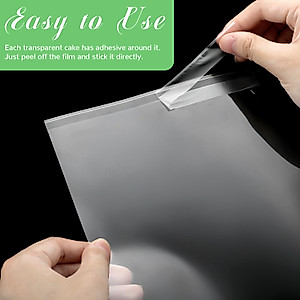 XunYee 30 Packs DIY Mini Cake Supplies with Mini Cake Boards Baking Transparent Cake Sheets Plastic Gold Forks Satin Silk Ribbon Cake Favor Sets for Dessert Display Wedding Shower