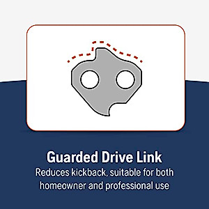 Husqvarna S83G-20 X-Cut 20" Chainsaw Chain, Grey