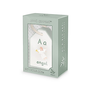 Good Ground Bible ABC Flash Cards Preschool Sunday School Toys Christian Homeschool Alphabet Ring Cards Toddler ABC Phonic Letters & Words