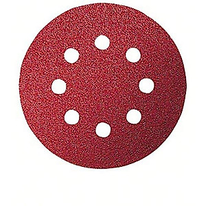 Bosch Accessories 2609256A27 Sanding Sheet Set for Random Orbit Sanders (5-Piece)