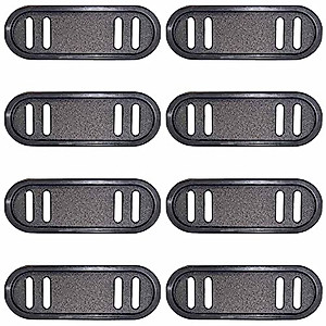 Parts 4 Outdoor 8Pk Deluxe Two-Stage Snow Blower Poly Slide Shoe Kit Replaces MTD 731-05984