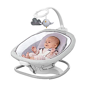 Graco Sense2Soothe 2-in-1 Baby Swing and Portable Rocker with Cry Detection Technology - Sailor