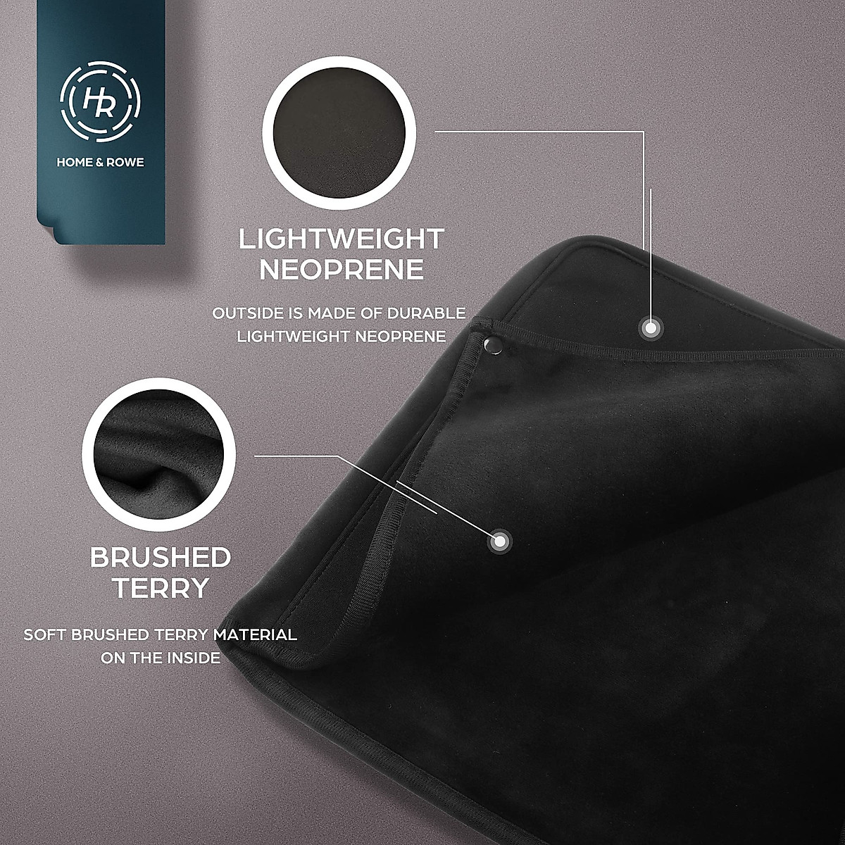 Home & Rowe Neoprene Screen Cover for the Peloton Exercise Bicycle- Not Peloton Bike +, Screen Protector Easily Fits Over the Screen of the Original Peloton Bike. Accessories for Bike