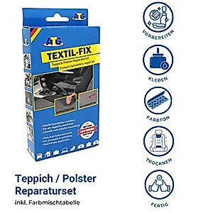 Carpet Upholstery Burn Hole Cut Rips Tears Repair Kit Carpet Kits Car Upholstery Repair