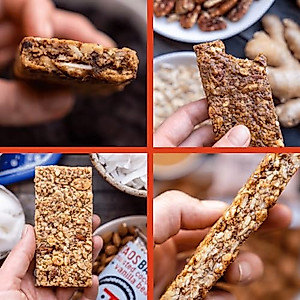 Taos Bakes Snack Bars - Crowd + Pleaser All-In-One Variety Pack - Gluten Free, Non-GMO, Healthy Granola Bars - Nutritious & Delicious Baked Bars - (12 Pack, 1.8oz Bars)