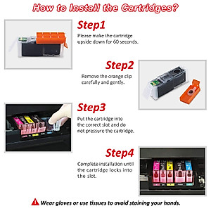 Sotek Compatible Ink Cartridge Replacement for PGI-270XL 270 CLI-271XL 271, Work with Pixma MG7720 TS8020 TS9020 (3 Sets + 3PGBK, with Gray -21 Pack)