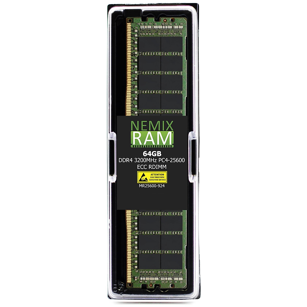 NEMIX RAM 64GB (1X64GB) DDR4 3200MHZ PC4-25600 2Rx4 1.2V CL22 288-PIN ECC RDIMM Registered Server Memory Compatible with Supermicro H12SSW-iN AMD EPYC Series Motherboard
