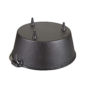 Stansport 4 QT Pre-Seasoned Cast Iron Dutch Oven with Legs (16021)