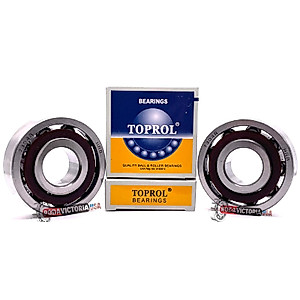 (2) TOPROL 7304B High-Speed Angular Contact Ball Bearing 7304B