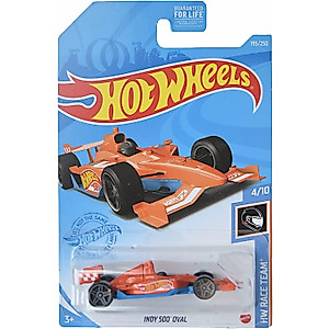 Hot Wheels Indy 500 Oval - Race Team 4/10 [orange/blue] 195/250