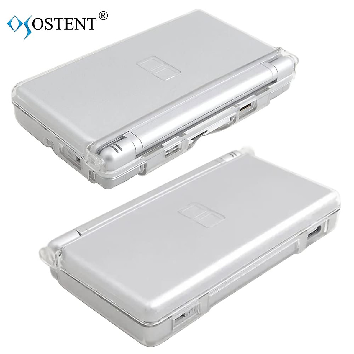 OSTENT Hard Crystal Case Clear Skin Cover Shell for Nintendo DSL NDS Lite NDSL