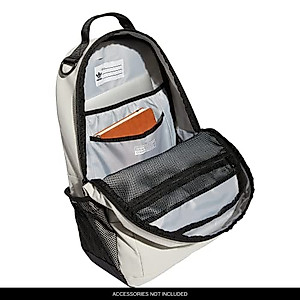 adidas Originals Originals National 2.0 Backpack, Alumina Beige/Black, One Size