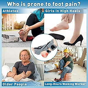 TURUM Plantar Fasciitis Night Splint, Upgrade 3 Adjustable Straps Plantar Fasciitis Relief Night Splint for Women & Men, Relief Brace for Plantar Fasciitis Relief, Achilles Tendonitis and Foot Drop