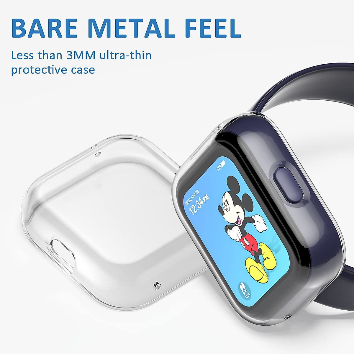 Valband 4 Packs Screen Protector Compatible with SyncUp Watch, Ultra Slim Soft Full Cover Case for SyncUp Kids Watch