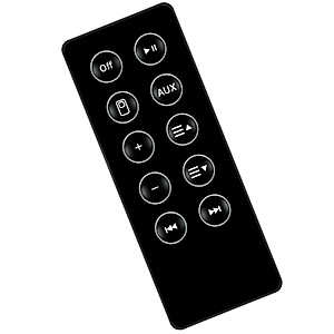 Replacement Remote Control fit for Bose SoundDock 10 Bluetooth Digital Music System AM316536 AM314136,Replace Remote Control fit for Bose Sounddock Series II & Sounddock Series III