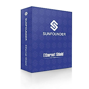 SunFounder Ethernet Shield W5100 Compatible with Arduino UNO R3 Mega 2560 1280 A057