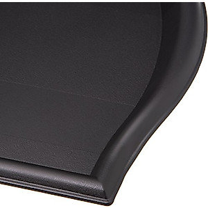 Carlisle FoodService Products 1217BT03 Bistro Plastic Café Tray, 12" X 17", Black
