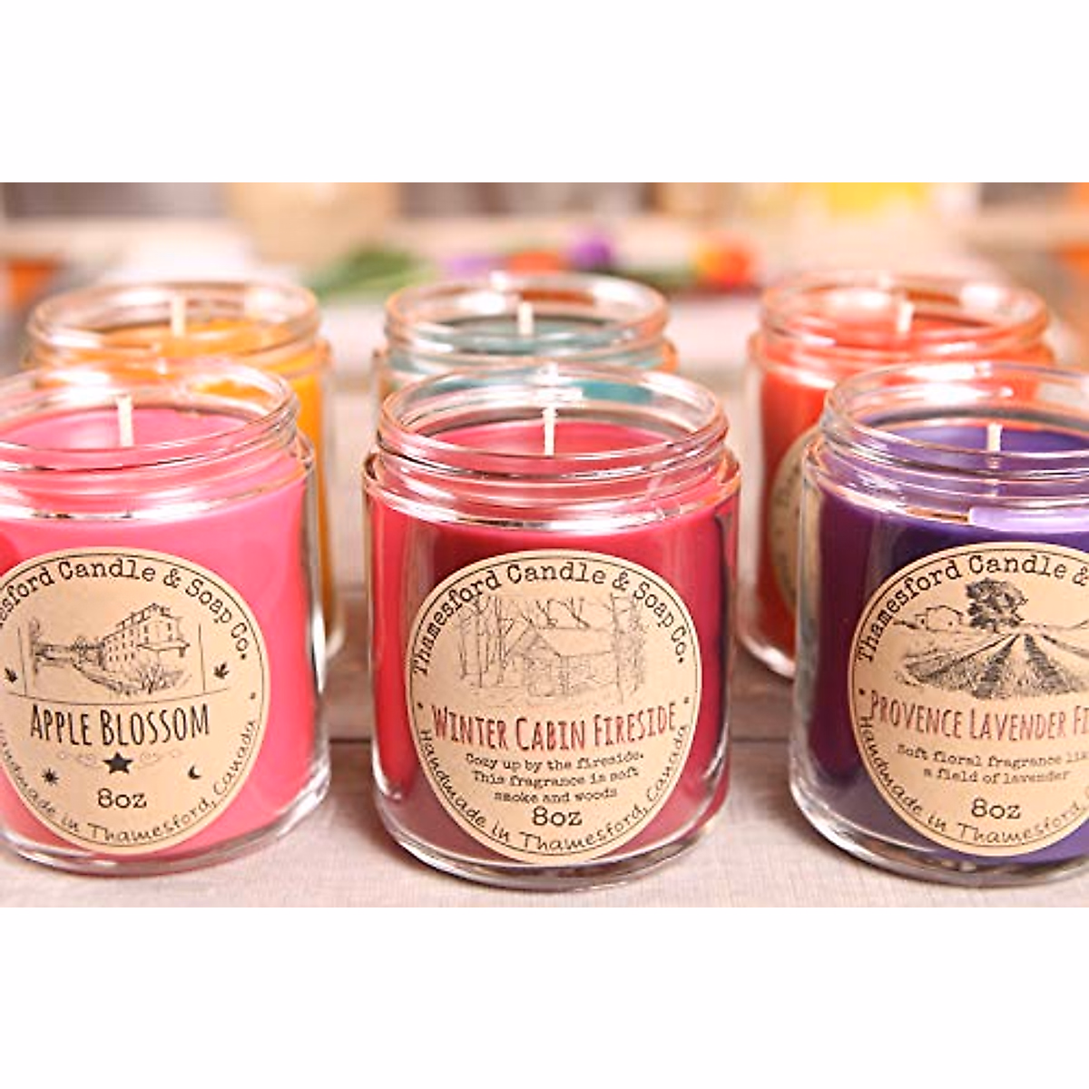 Tennessee Whiskey Oak Scented Candle - Smooth Aged Whiskey with hint of Oak Barrel (8oz)