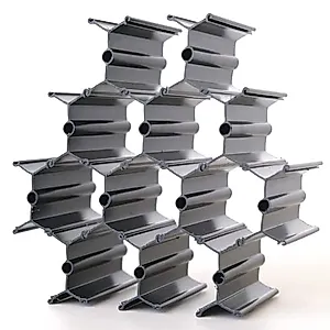 Hex Hive 2.0 Storage Organizer 12 Piece Set for Craft Paint, Salon Haircolor, Tattoo Ink and more Made in USA